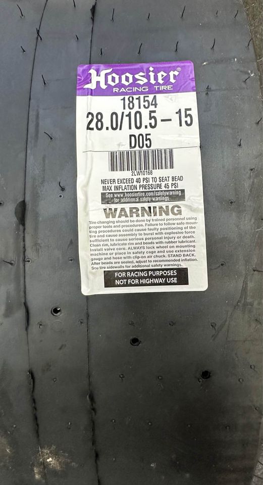 Hoosier Releases A New Tire (18154D05) Geared Towards "No Prep" Racing ...